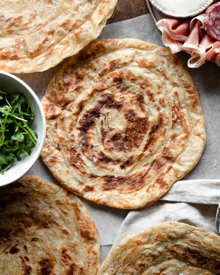 Italian flatbread recipe-authentic piadina • fedetheclumsychef.com