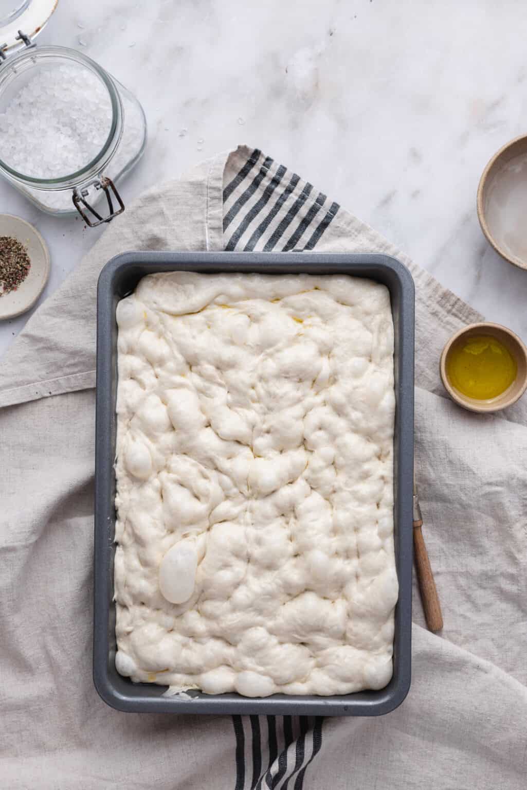Black Pepper Focaccia: A Taste of Italy • fedetheclumsychef